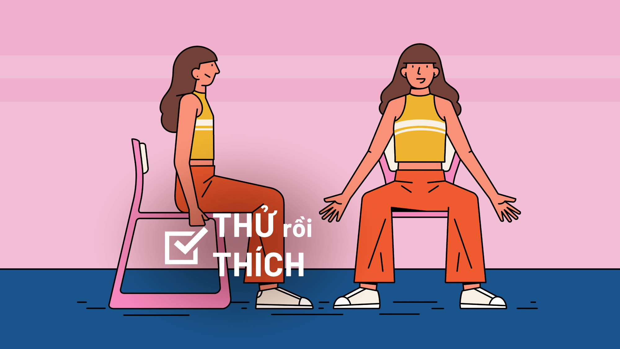 Ngồi nhiều, đau ít với tư thế giãn cơ Brugger | Vietcetera