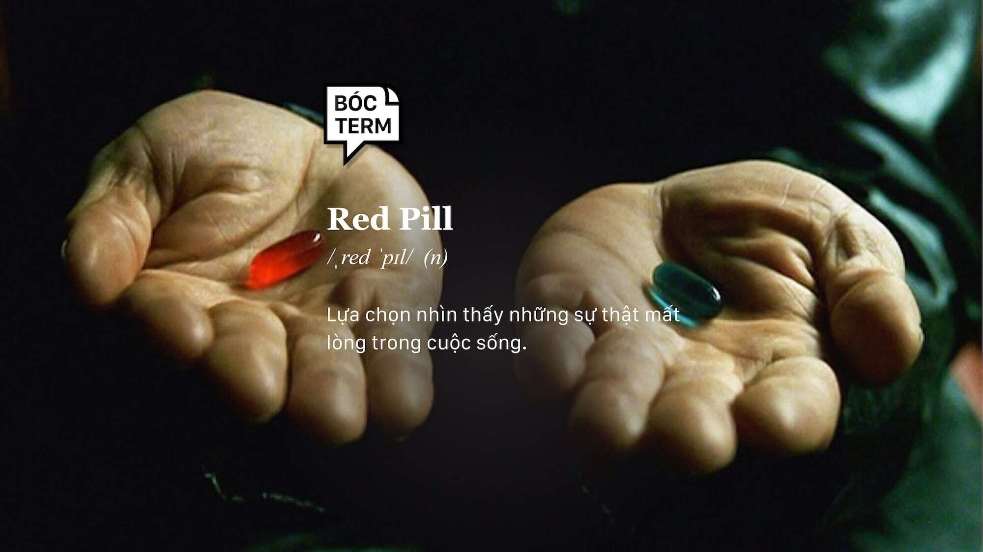 Red pill là gì? Vì sao nó thành meme? | Vietcetera