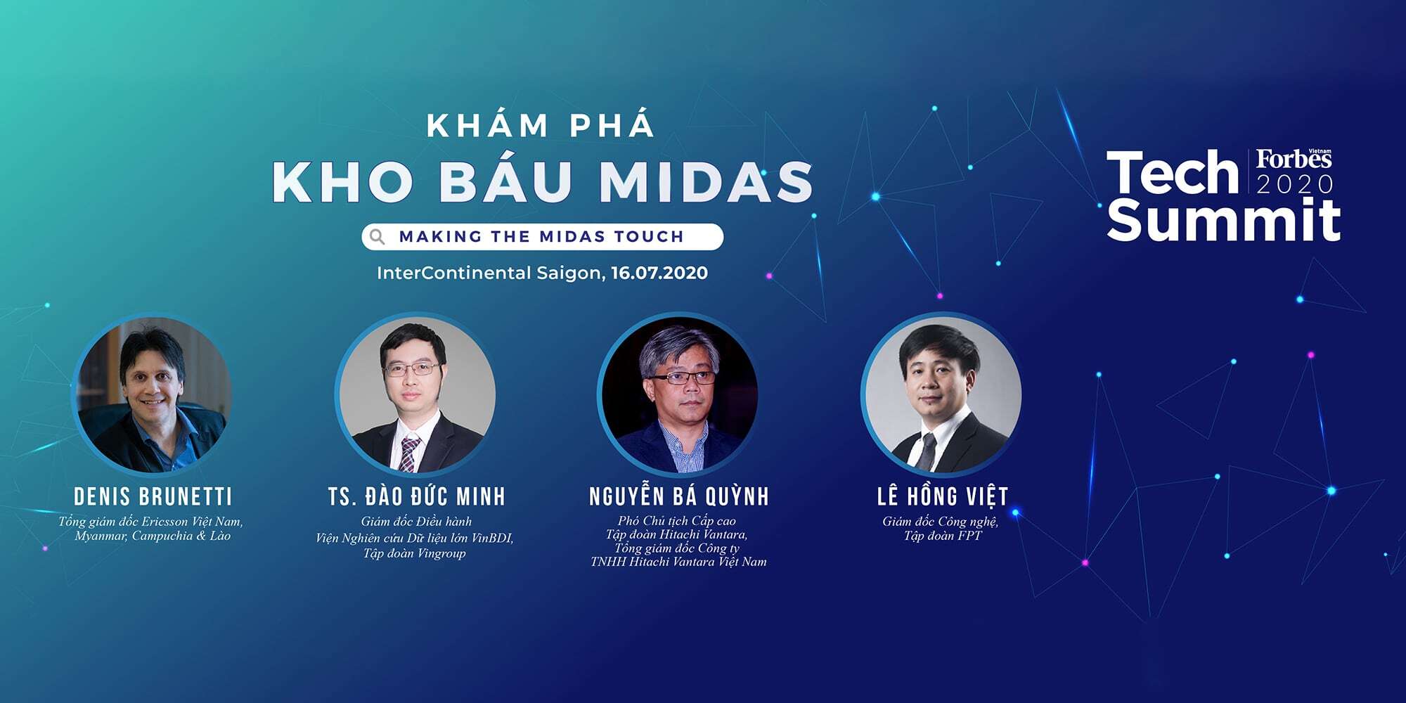 Forbes Việt Nam tập hợp các chuyên gia công nghệ mới hàng đầu tại Tech ...