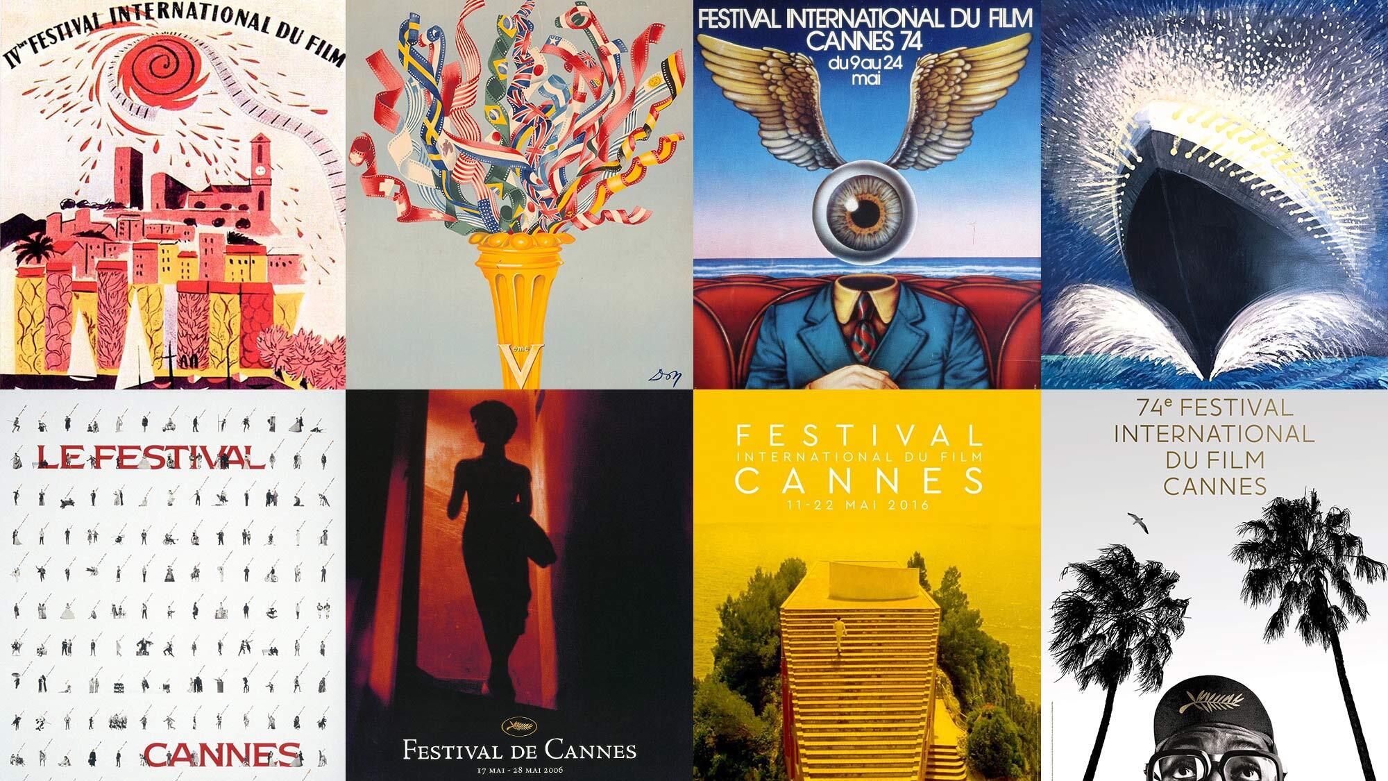 75 Năm lịch sử Liên hoan phim Cannes qua những tấm poster | Vietcetera