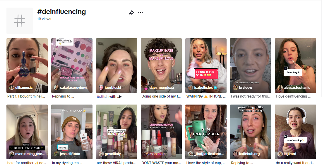 Deinfluence: Khi trào lưu chống tiêu thụ hàng hóa trở thành công cụ bán ...