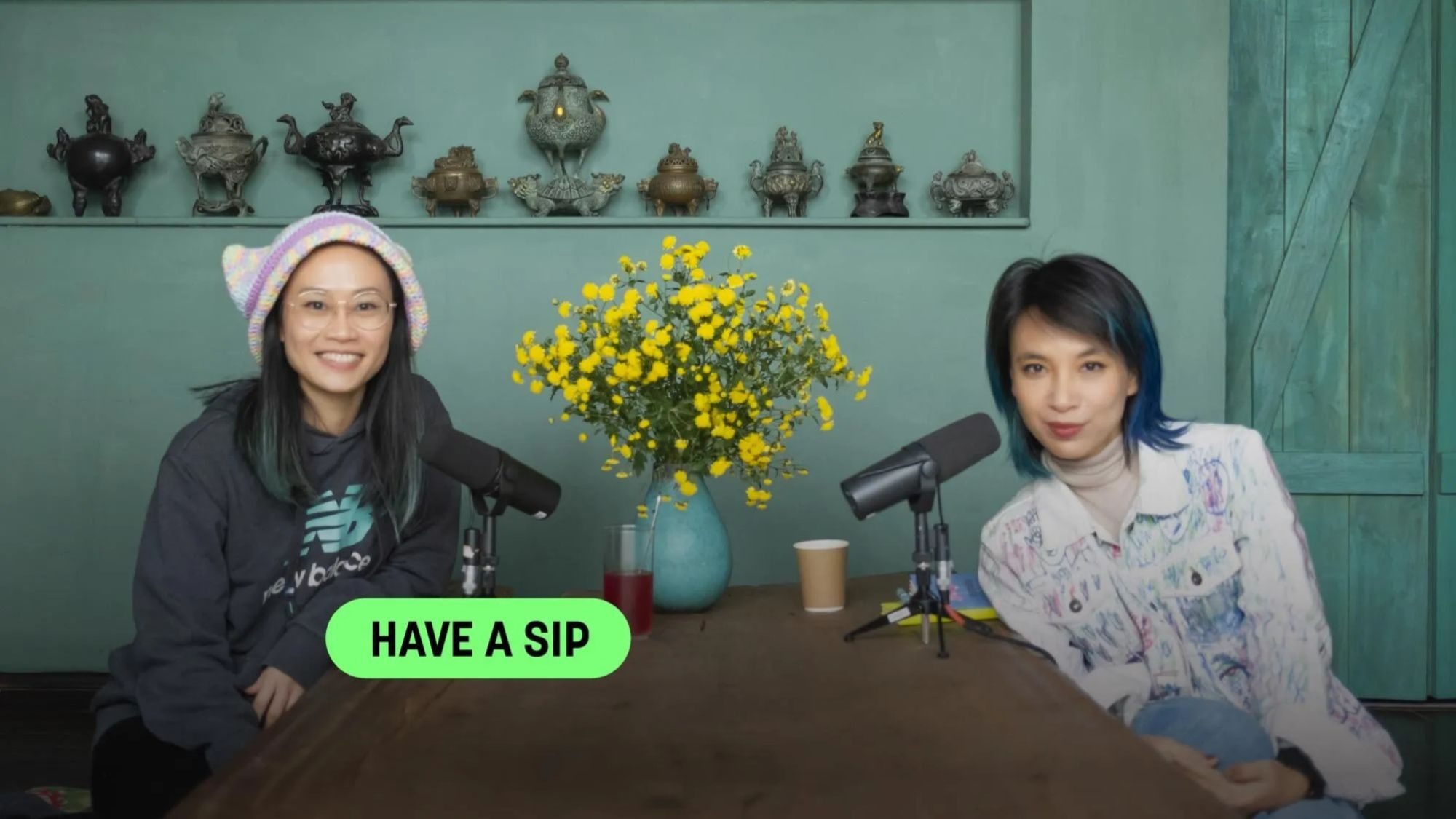We Asked Artist X.Lan 5 Questions On Have A Sip Podcast | Vietcetera