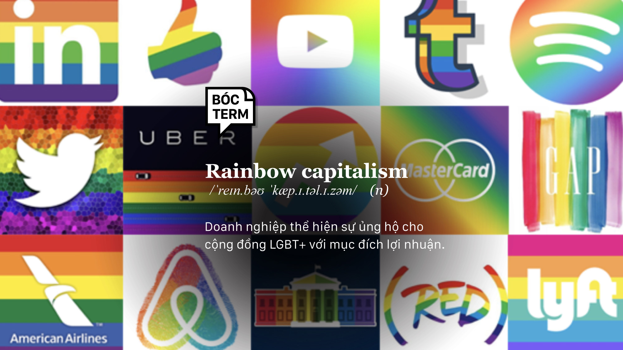 Rainbow capitalism - Khi chủ nghĩa tư bản đội lốt hoạt động xã hội ...