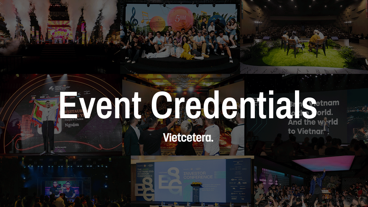 Event Credential | Vietcetera